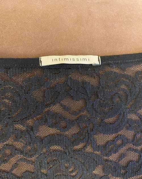 Чёрное платье intimissimi