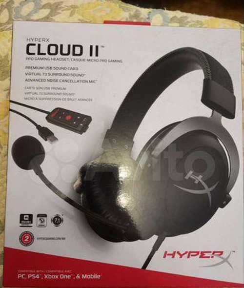 Наушники Hyper x cloud 2