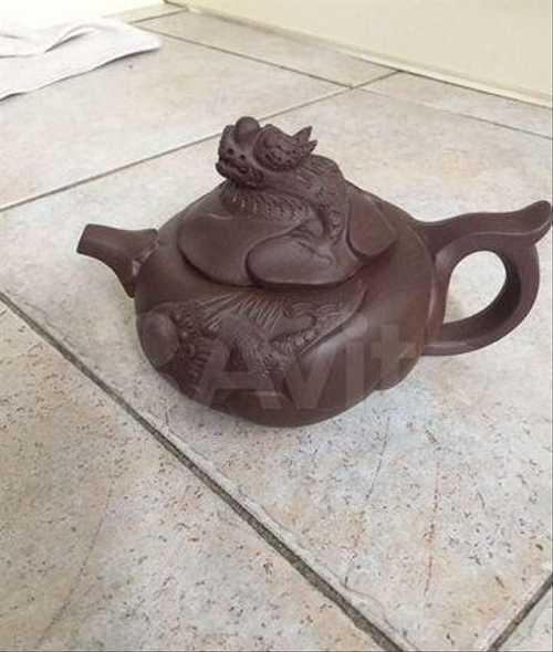 Китайский заварочный чайник из исинской глины