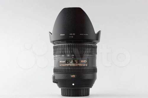 Объектив Nikon AF-S 24-85mm f3.5-4.5G VR бу