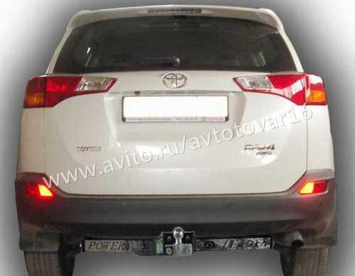 Фаркоп Toyota RAV-4 (c 2012) (Лидер+) хром