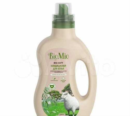 BioMio Кондиционер для белья BIO-soft с эфирным маслом эвкалипта и экстрактом хлопка, 1 л