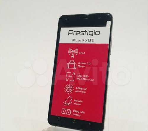 Смартфон Prestigio Muze X5 PSP5518 DUO 4G