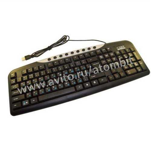Клавиатура CBR KB-300M USB 104+12b