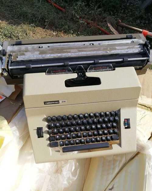 Пишущая машинка гдр полный комплект