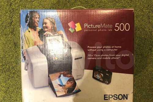Фотопринтер Epson PictureMate 500