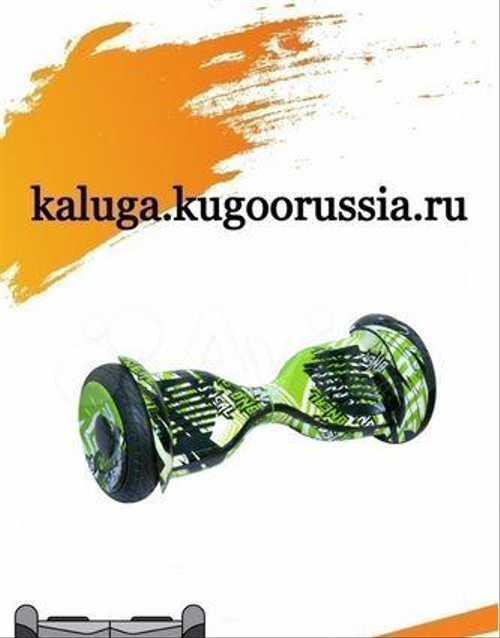 Гироскутер GT smart wheel 10.5 Зеленый граффити