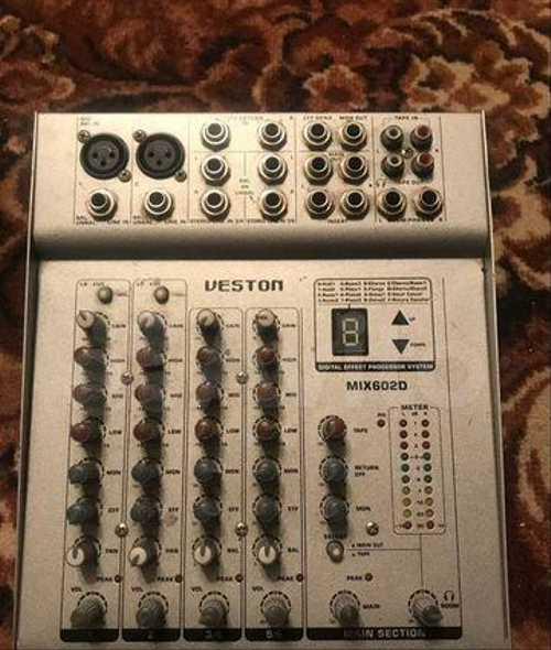 Микшерный пульт Veston MIX602D
