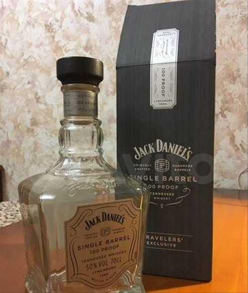 Пустая бутылка Jack Daniel’s Single Barrel