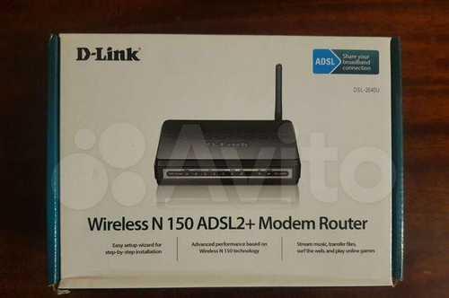 D-link Wireless N 150 adsl+ Modem Router