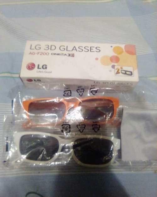LG 3D glasses 3d очки
