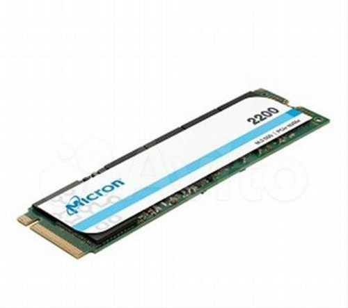 Жесткий диск SSD M.2 1Tb Micron 2200 (3000/1575MBs, 210000 iops, 2280, PCI-E3.0x4) #mtfdhba1T0TCK-1AT1aabyy