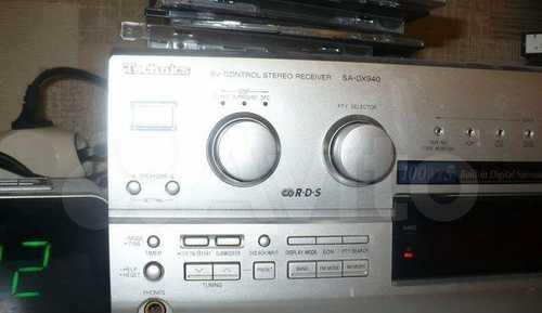 Technics av control stereo receiver sa-dx 940
