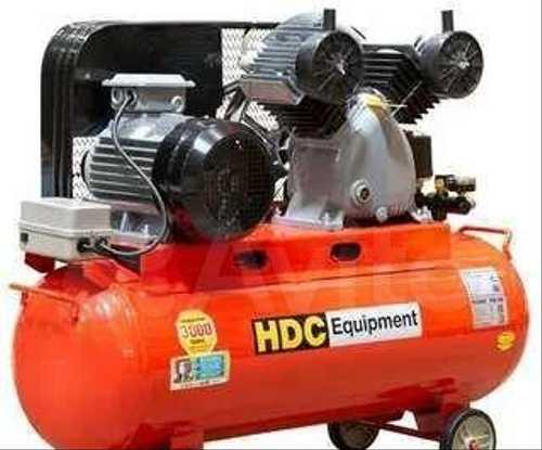 Компрессор HDC HD-A103 100л 600л/мин сеть (380 В)