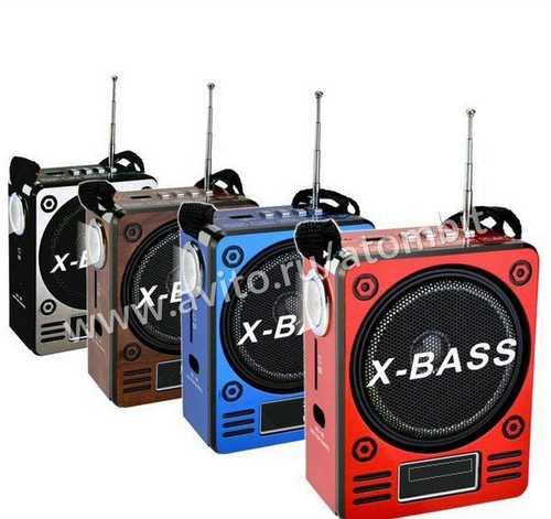 Радиоприёмник FM waxiba XB-18URT AUX/MP3/USB/SD