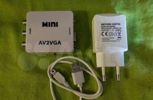 Mini av2vga конвертер схема