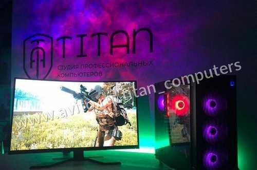 Игровой компьютер от Титана Ryzen 5/HDD + SSD/GTX