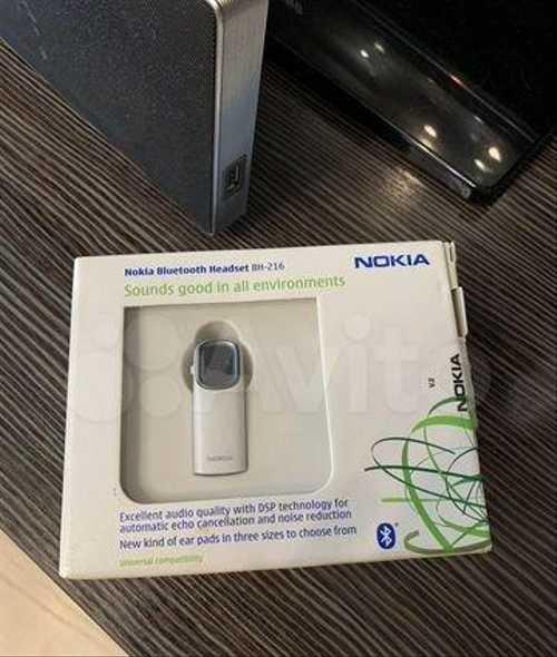 Bluetooth гарнитура Nokia BH-216 почти новая