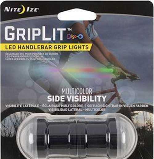 Светодиодный маркер фонарь на руль Nite Ize GripLit LED Handlebar Disc-O