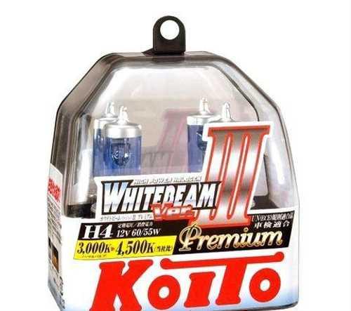 Лампы галогенновые Koito Whitebeam III