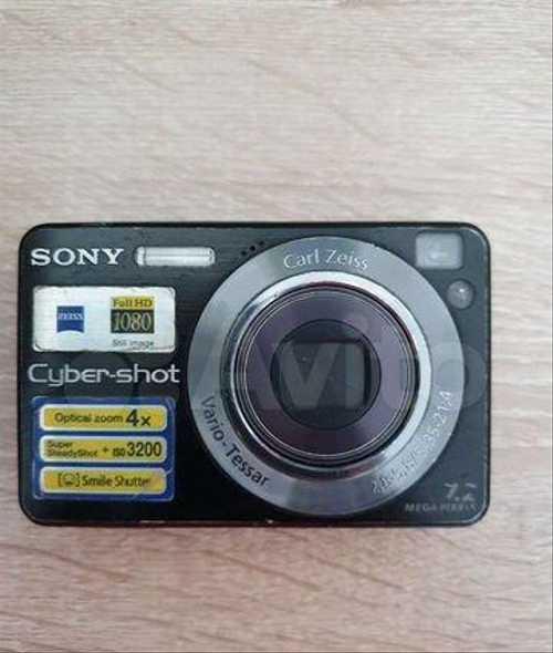 Компактный фотоаппарат sony DSC-W120