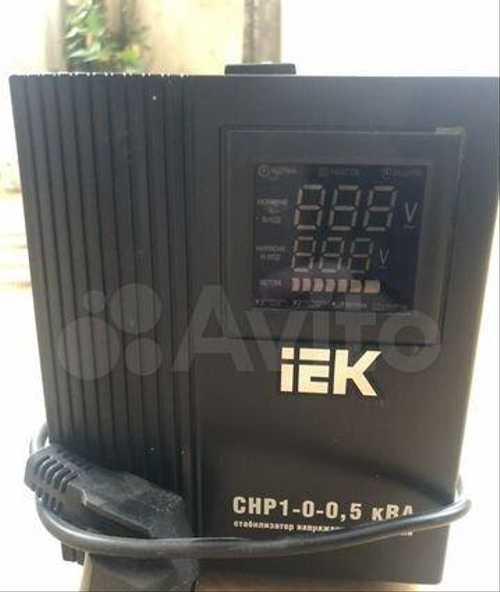 Стабилизатор напряжения iEK CHP1-0-0,5 кВт