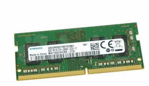 Оперативная память для ноутбука ddr4 Samsung 4Gb