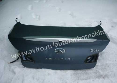 Infiniti G35 2007-2013 Крышка багажника седан