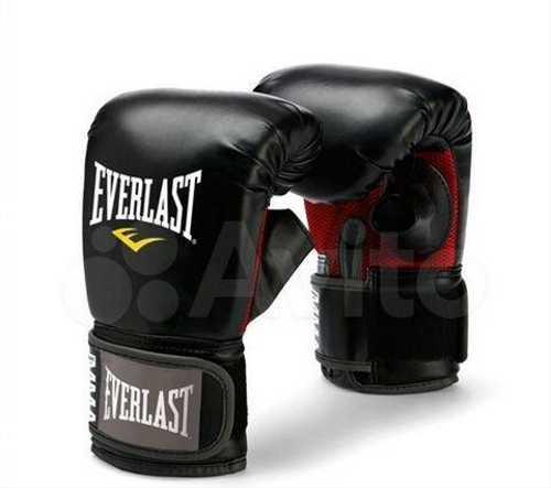 Перчатки снарядные Everlast Martial Arts PU L/XL черные