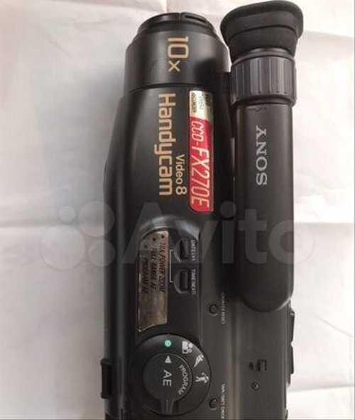 Видеокамера handycam video8 Sony SSD FX270E