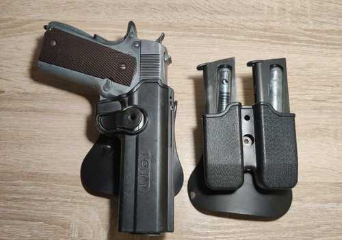 Страйкбольный пистолет Gletcher Colt 1911