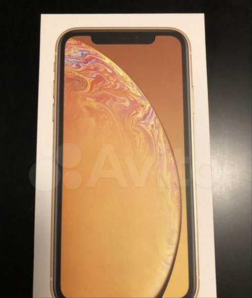 iPhone XR (yellow) 64 Gb + Spigen Ultra Hybrid