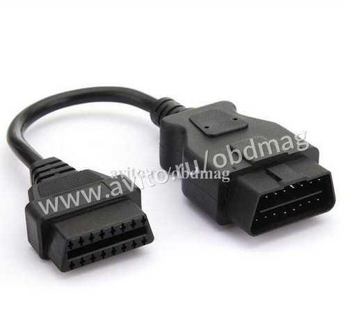 Удлинитель диагностической колодки OBD-II 16 pin