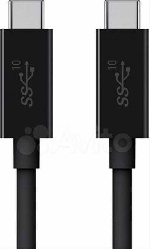 Кабель Belkin 100-Watt USB-C 3.1 1m F2CU052bt1M-BLK (Black)