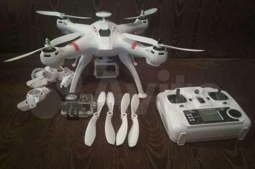 Квадрокоптер с камерой и gps Bayangtoys x16