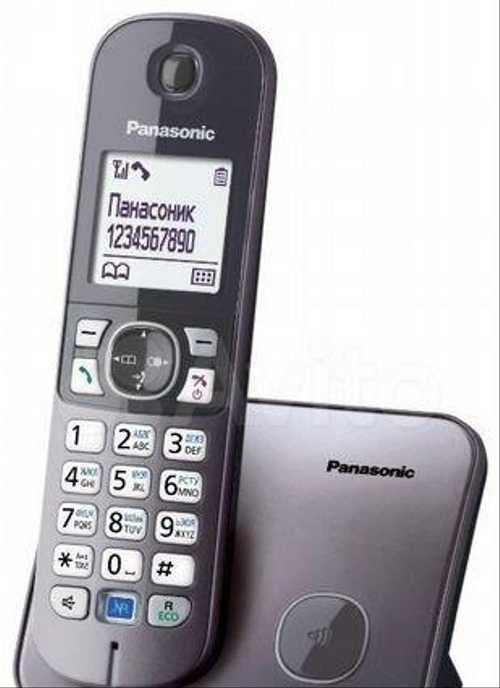 Телефон dect Panasonic KX-TG6811RUM