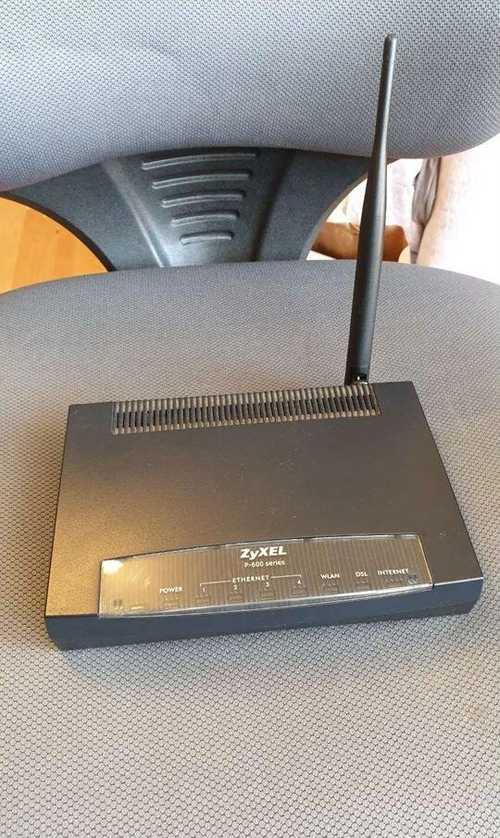 Adsl-модем с Wi-fi Zyxel P660HTW2 EE