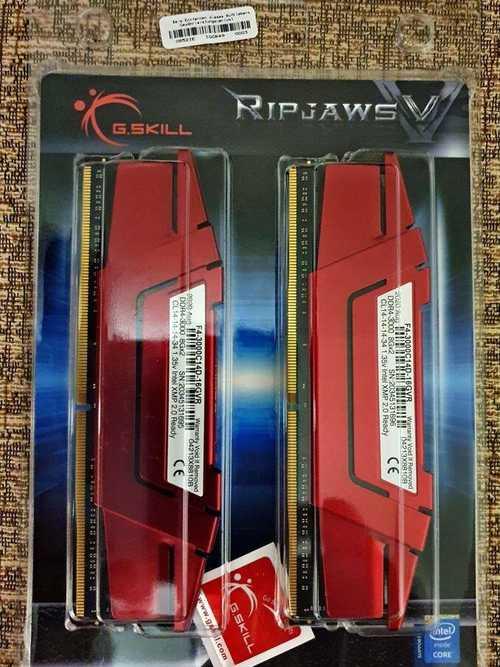 DDR4 Gskill Ripjaws F4-3000C14D-16GVR(14-14-14-34)