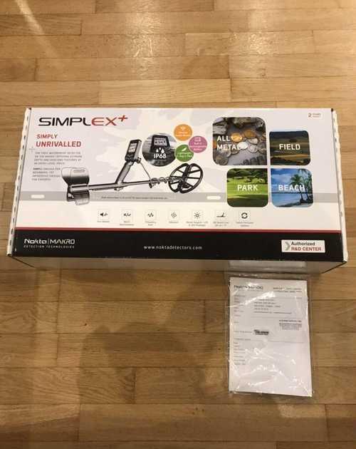 Металлоискатель Nokta Makro Simplex Plus