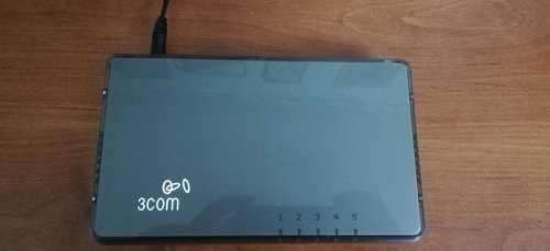 3Com Gigabit Switch 3cgsu05 5 портов