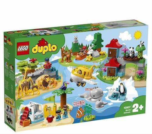 Конструктор Lego Duplo Town, Животные мира (10907)