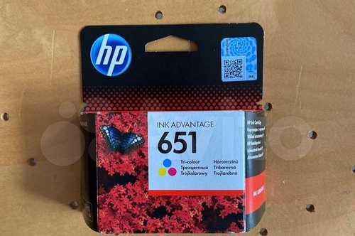 Картридж цветной HP 651