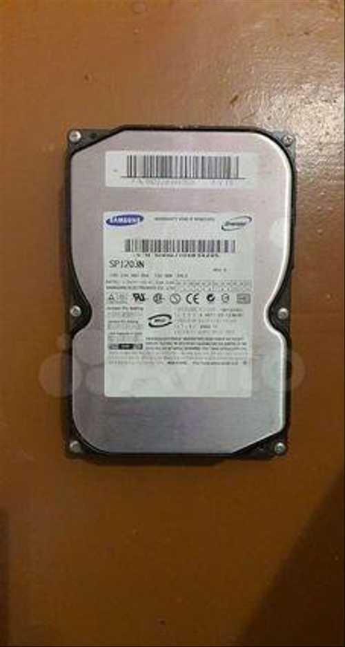 Жесткий диск 120 GB samsung