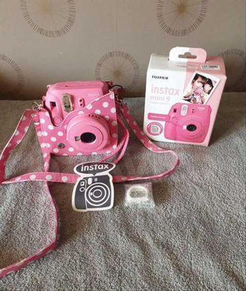 Фотокамера Fujifilm instax mini 9 (розовая)