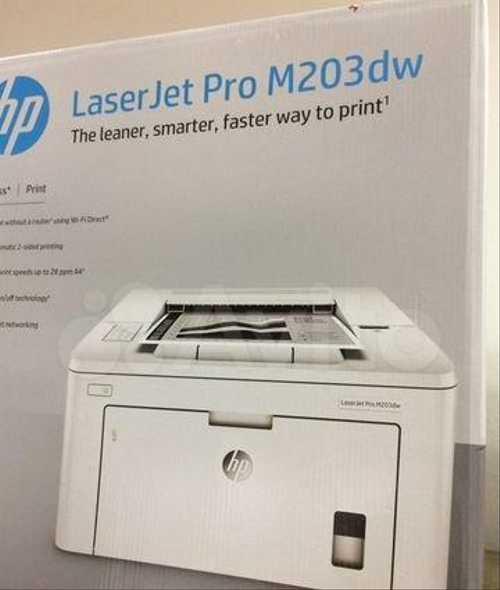 Принтер HP LaserJet Pro M203dw