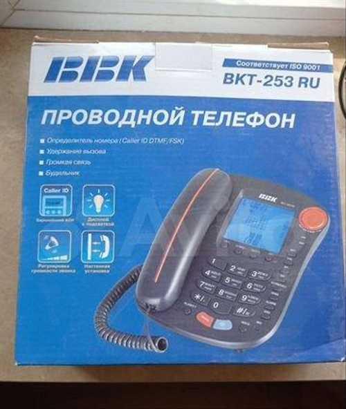 Телефон ввк BKT -253 RU
