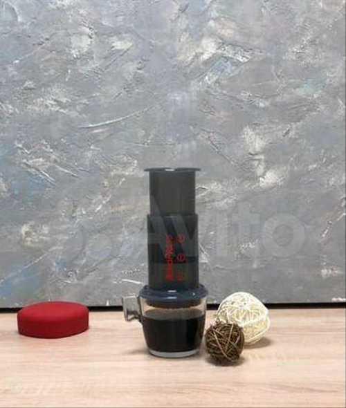 Кофеварка ручная AeroPress Go New+фильтры