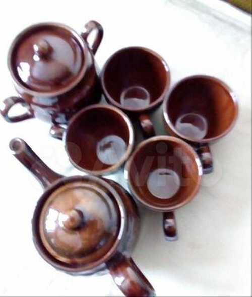 Чайный набор из керамики