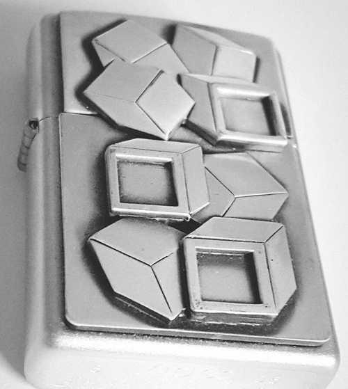 Зажигалка Zippo - 3D Cubes 2005
