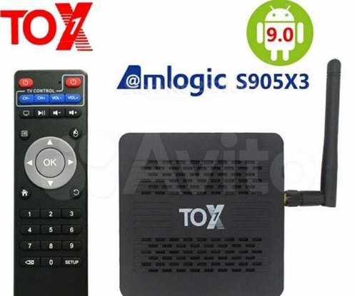 Смарт тв приставка TOX1 4/32Гб (Ugoos tv box)